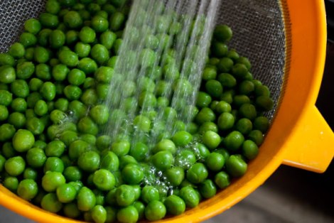 Fresh Smashed Pea Fritters | Lee & Lou Cook
